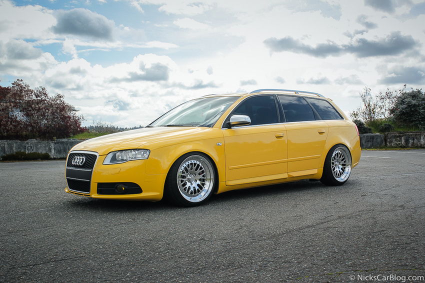 Cassie’s Imola Yellow B7 Audi S4 Avant – Nick's Car Blog